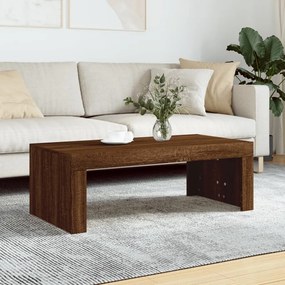 vidaXL Konferenční stolek 102x50x36 cm kompozitní dřevo [823370] Barva: hnědý dub