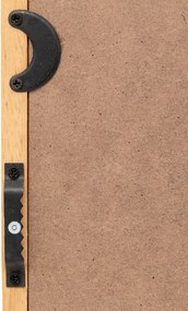 Velké zrcadlo v borovicovém rámu KIM, 116 x 35 cm