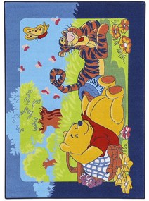 Koberce Breno Kusový koberec WINNIE W43 - Winnies Picnic, Vícebarevné, 95 x 133 cm