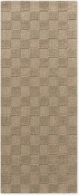 Hnědý ručně tkaný vlněný běhoun 80x200 cm Scala – Villeroy&amp;Boch