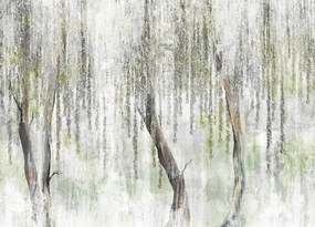 Fototapeta Šedé Oděrky | Vliesová fototapeta na zed' | 375 x 270 cm | DFT5P352231