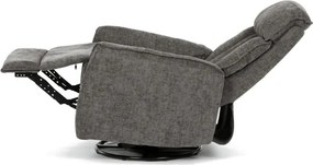 Polohovací křeslo šedé TV-H9327 GREY2