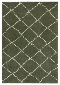 Zelený koberec Mint Rugs Hash, 80 x 150 cm