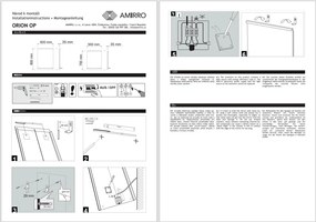 Zrcadlo na zeď dveře chodbu do pokoje ložnice koupelny předsíně ORION 60 x 80 cm s LED osvětlením a podsvícenou poličkou 901-398