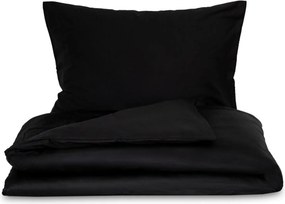 Saténové povlečení LUXURY COLLECTION černé - 1x 140/200, 1x 70/90cm
