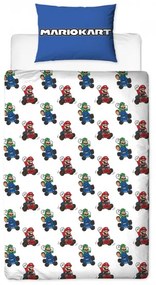 Bavlněné povlečení Super Mario 140x200 + 60x70 cm