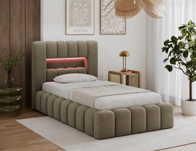 Postel Lamica 90x200 + Dřevěný rám/Standardní zdvih/kontejner