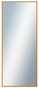 DANTIK - Zarámované zrcadlo - rozměr s rámem cca 50x120 cm z lišty Hliník oranžová | P269-217 (7269217)