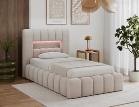 Postel Lamica 90x200 + Kovový rám/plynový výtah/kontejner