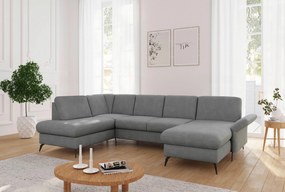 XXXLutz SEDACÍ SOUPRAVA, textil, šedá Sit & More - Sedací soupravy - 00014401618P