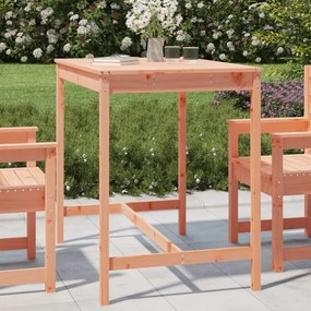 vidaXL Zahradní stůl šedý 121 x 82,5 x 110 cm masivní borové dřevo [824093] Barva: Přírodní douglaska