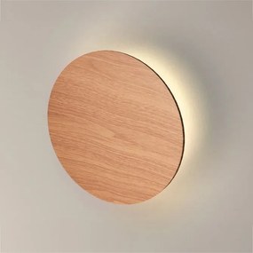 Toolight Toolight, LED nástěnné svítidlo 20cm 12W APP1405-W WOOD, přírodní hnědá, OSW-03086