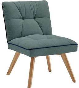 Danish style Čalouněná židle Belaris, zelená