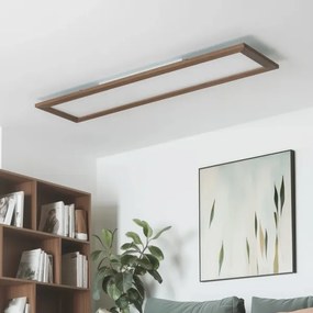 Brilagi - LED Stmívatelné svítidlo SLIMFRAME WOOD LED/58W/230V 124x34 cm + DO
