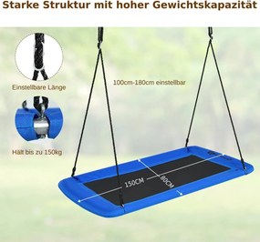 Costway Houpačka stromová pro děti Vnitřní a venkovní houpačka stromová