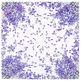 Tegatex Ubrus s fototiskem - Fialové květy - Fialové kvítky Velikost: 40*85 cm