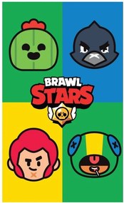 Dětský ručník Brawl Stars - portréty
