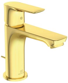 Ideal Standard Connect Air - Umyvadlová baterie Slim s výpustí, Brushed Gold A7007A2