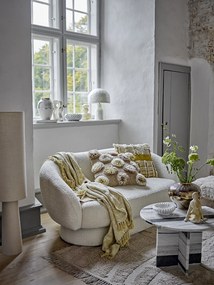 BLOOMINGVILLE Konferenční stolek ROSITO bílý mramor Ø61 cm 82065380