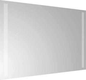 Koupelnové zrcadlo s LED osvětlením 60x40 cm 151744