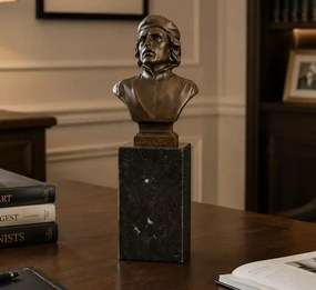 Ernesto Che Guevara - bronzová soška, signováno J. Perez, pravý bronz na mramoru