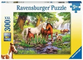 Ravensburger Koně u řeky / 300 dílků / od 9 let