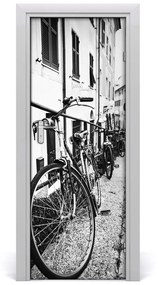 Fototapeta samolepící na dveře Městská kola 95x205 cm