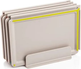 TESCOMA Krájecí desky se stojánkem COMPACT, 4 ks, propojitelné