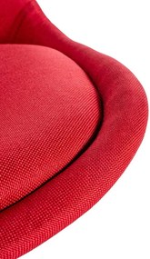 Bhm germany Jídelní židle Sofia II, textil, červená
