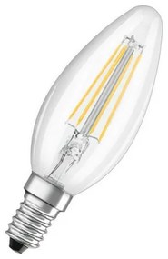 LED žárovka E14 OSRAM Filament 3,4 (40W) neutrální bílá (4000K) stmívatelná svíčka