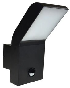 BOWI LED Venkovní nástěnné svítidlo se senzorem LESK LED/9W/230V 4000K BW0336