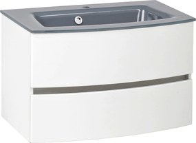 XXXLutz SKŘÍŇKA S UMYVADLEM, bílá, bílá, 80 cm Held - Online Only koupelnové skříňky - 000307010637