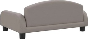 Pelíšek pro psy taupe 70 x 45 x 30 cm textil 171963