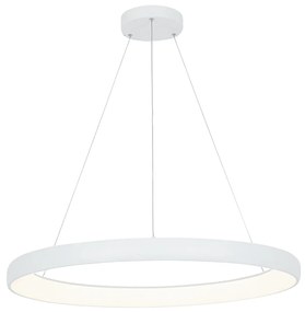 Zambelis 2061 závěsné LED stmívatelné svítidlo bílé, 60W, 3000K, ø80cm