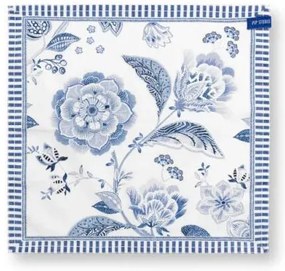 Pip Studio Royal set 4ks látkových ubrousků 40x40cm, modrý