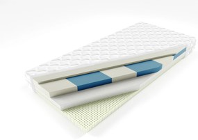 KAC Matrace SUPERFLEX 9 zón + latex 120 x 200 cm