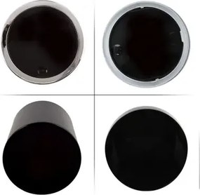 MSV KAMAKA výklopný odpadkový koš 6 L černý / plast