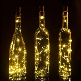 Dekorační LED světýlka do lahve