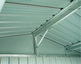 Zahradní domek BestBerg ZDB-4D / 4,1 m² / 236 x 174 x 206 cm / dekor dřevo/hnědá