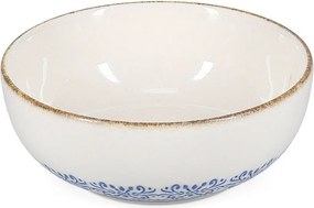 Bílá/modrá porcelánová polévková miska 710 ml Azul – BonBistro