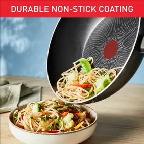 Tefal So Light Induction H0560742 / Wok pánev / 28 cm / indukce / hlin