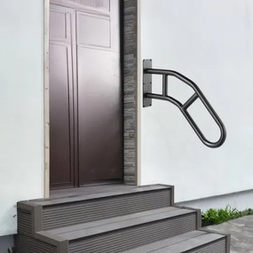 Zábradlí pro venkovní schůdky 73,7 cm Bezpečnostní zábradlí pro montáž na stěnu