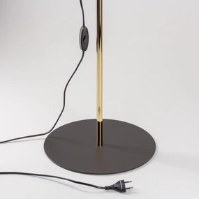BRILAGI - Stojací lampa VULCANO 3xG9/8W/230V zlatá/kouřová béžová