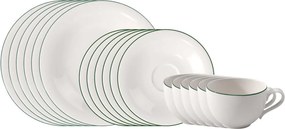 Villeroy & Boch Porcelánový servis na kávu Green Lines, 18 ks 10-1323-7126