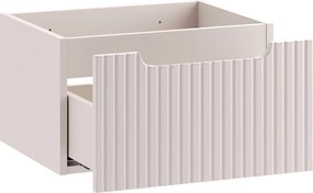 Koupelnová sestava Nova Cashmere II se skříňkami a deskou 100 cm kašmírová