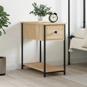 vidaXL Noční stolek 30 x 60 x 60 cm kompozitní dřevo [826061] Barva: šedá sonoma