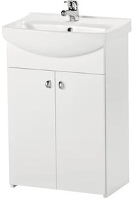 Cersanit Cersania sada, umyvadlo + skříňka 50cm, bílá, S509-039-DSM