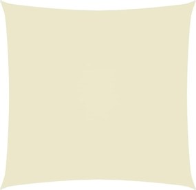 vidaXL Stínící plachta oxfordská látka čtvercová 2,5 x 2,5 m [135356] Barva: krémová