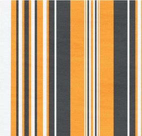 vidaXL Náhradní plachta na markýzu 4,5 x 3,5 m [311950] Barva: oranžová a černá
