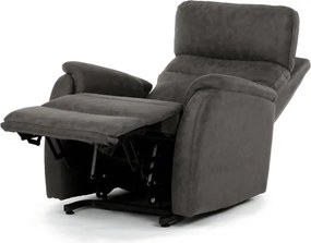 Polohovací křeslo černé, elektrické TV-L8904 BK3